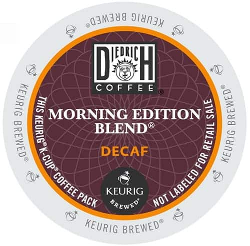 Diedrich Coffee Decaf Morning Edition Medium Roast Kcups 24ct - Best ...
