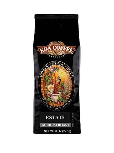 Koa Coffee Estate Kona Medium Roast Coffee 8oz - Best Quality Coffee