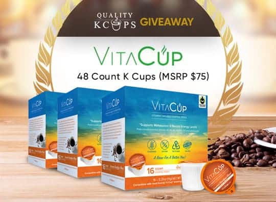 Enter to win our VitaCup Giveaway - 48 Count of the new VitaCup ...