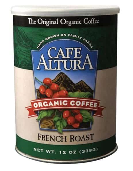 Cafe Altura Organic French Roast Ground Dark Roast Coffee 36oz - Best ...