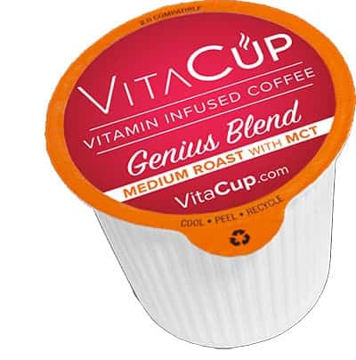 VitaCup Genius Blend Medium Roast Healthy Coffee Pods 16ct - Best ...