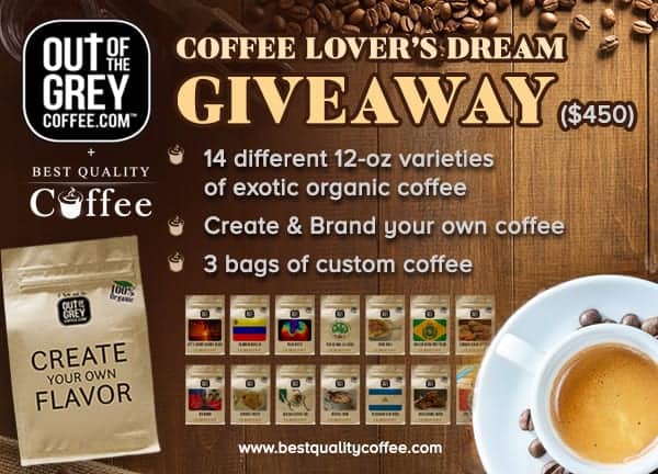 Coffee Giveaways - Best Quality Coffee
