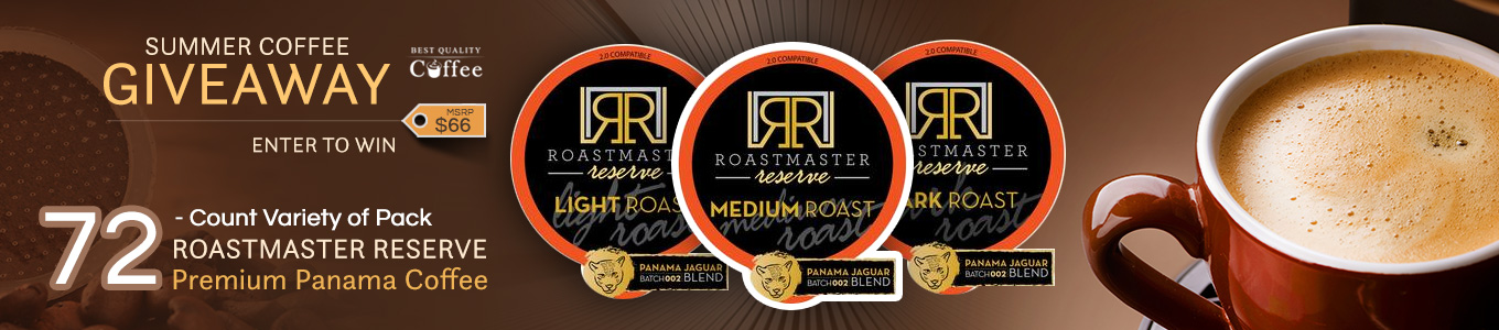 Enter to Win Our Summer Coffee Giveaway - 72 Count Roastmaster Reserve ...
