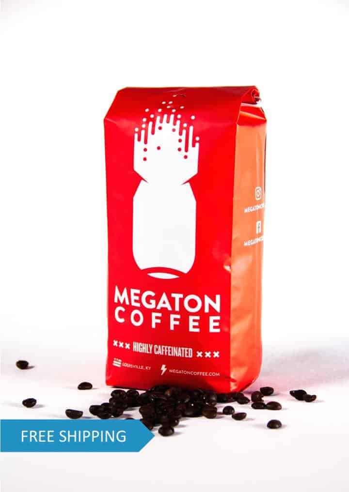 Megaton Coffee Whole Bean Premium Dark Roast 32oz - Best Quality Coffee