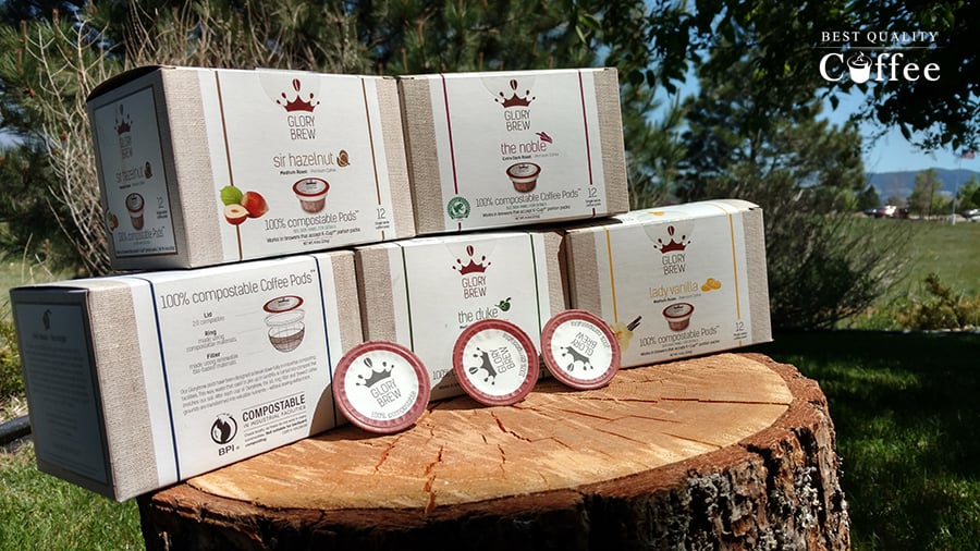 GloryBrew K Cups - Compostable Keurig Pods - Best Quality Coffee