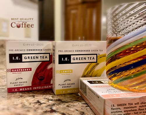 Sweet Green Tea at its Finest - IE Green Tea - Best Quality Coffee