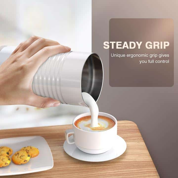 HadinEEon Milk Frother 200ml MF802 - Best Quality Coffee