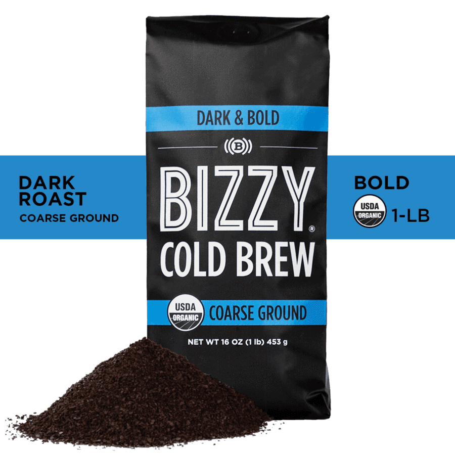 Bizzy Coffee Cold Brew Dark and Bold Roast - Best Quality Coffee