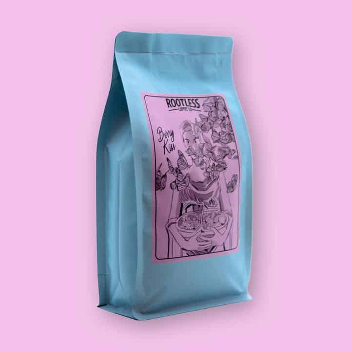 Rootless Coffee - Berry Kiss Light Roast Coffee 12oz - Best Quality Coffee