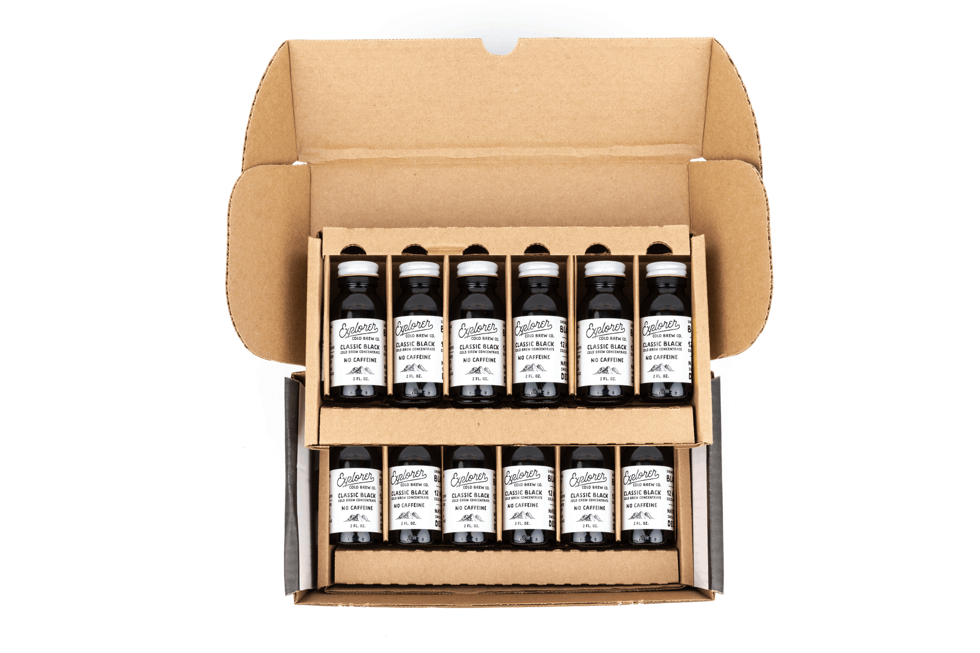 Swiss Water Decaf Cold Brew Concentrate / 12 2oz Bottle / Makes 16 Cups ...