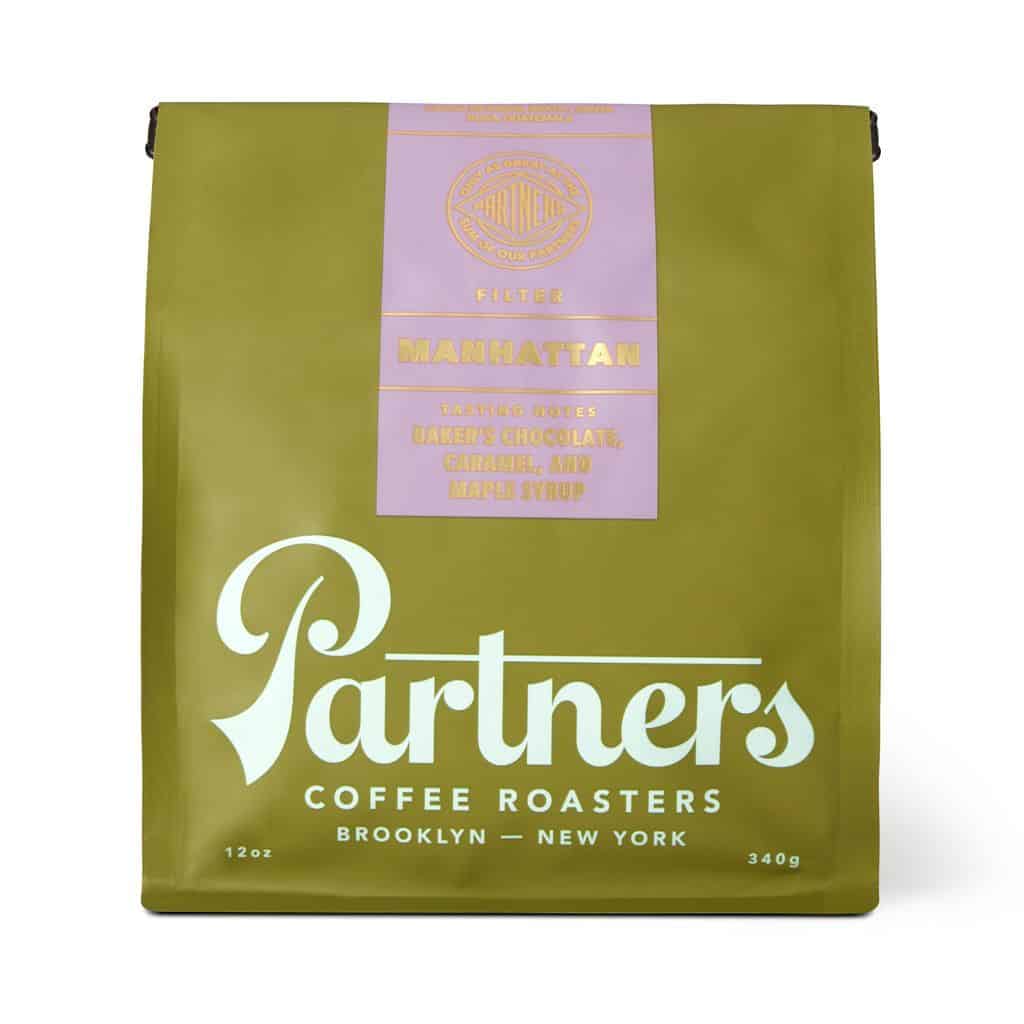 Partners Coffee Manhattan Medium Roast 12 oz - Best Quality Coffee