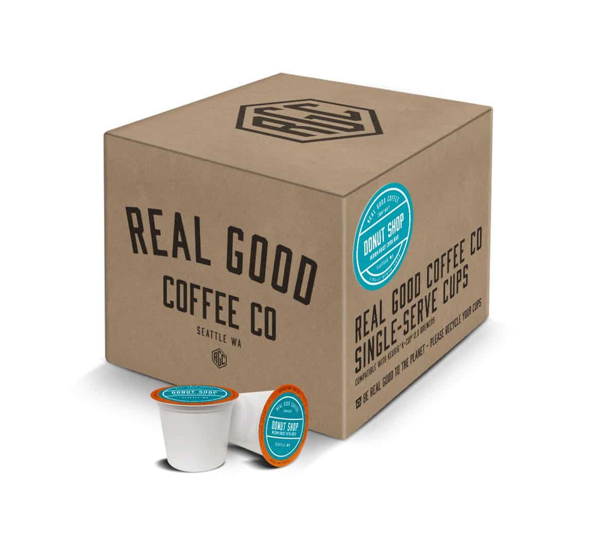 Real Good Coffee Company Medium Roast Coffee Pods - Best Quality Coffee