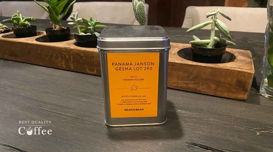 Bean & Bean - One of Best Panama Geisha Avaiable - Best Quality Coffee