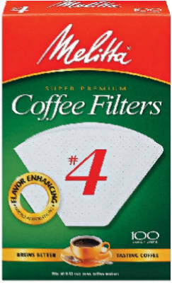 624102 No. 4 Coffee Filter, Pack 100 - Best Quality Coffee