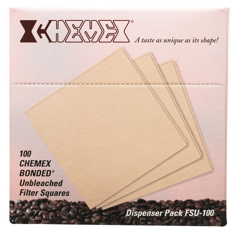 63888 10 Cups Square Coffee Filter - 100 Count - Best Quality Coffee