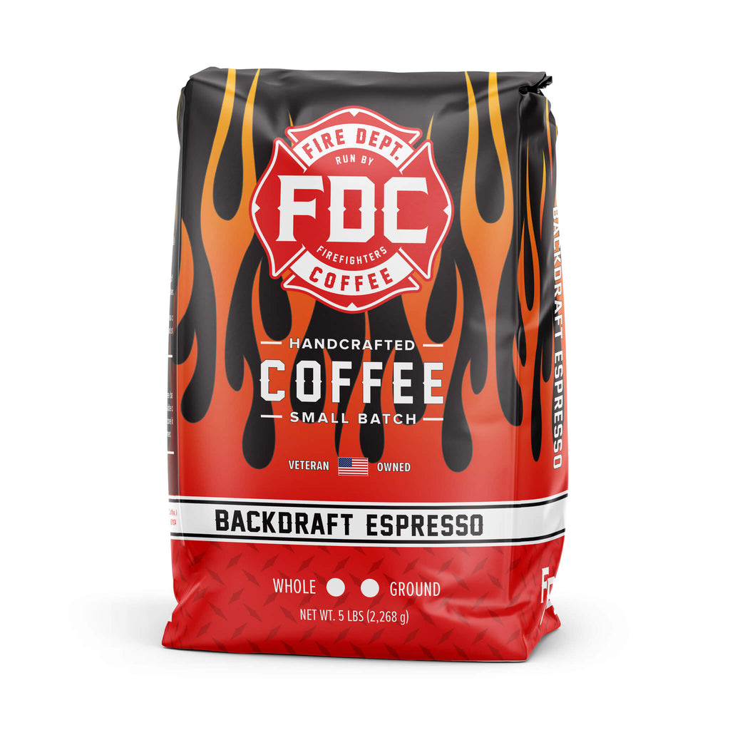 Fire Department Backdraft Espresso Dark Roast 2 x 15lbs - Best Quality ...