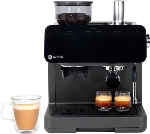 GE Profile - Semi-Automatic Espresso Machine with 15 bars of pressure ...