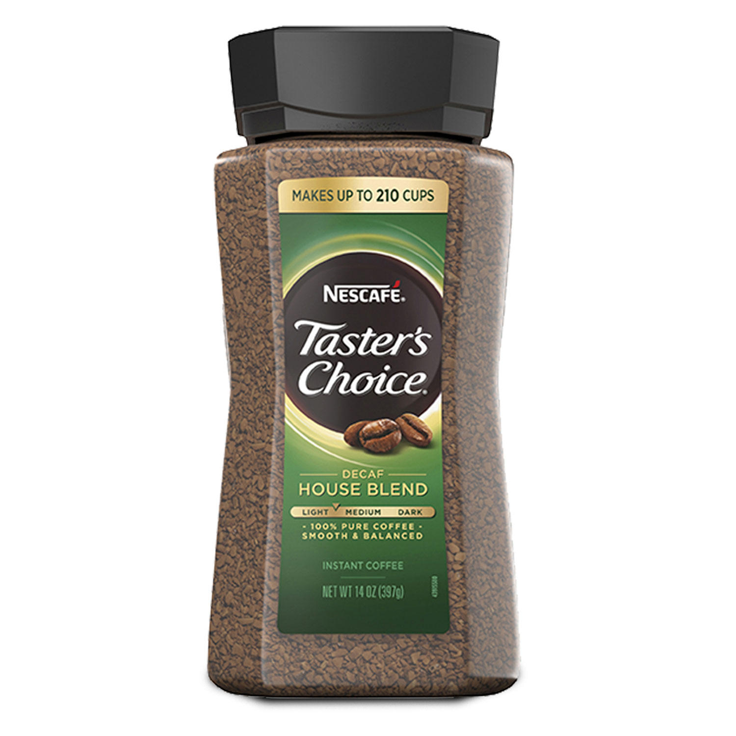 NESCAFE Taster's Choice Decaf House Blend Instant Coffee (14 oz ...