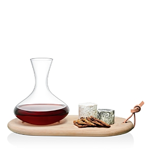 Lsa Wine Oak Cheese Board & Wine Carafe - Best Quality Coffee