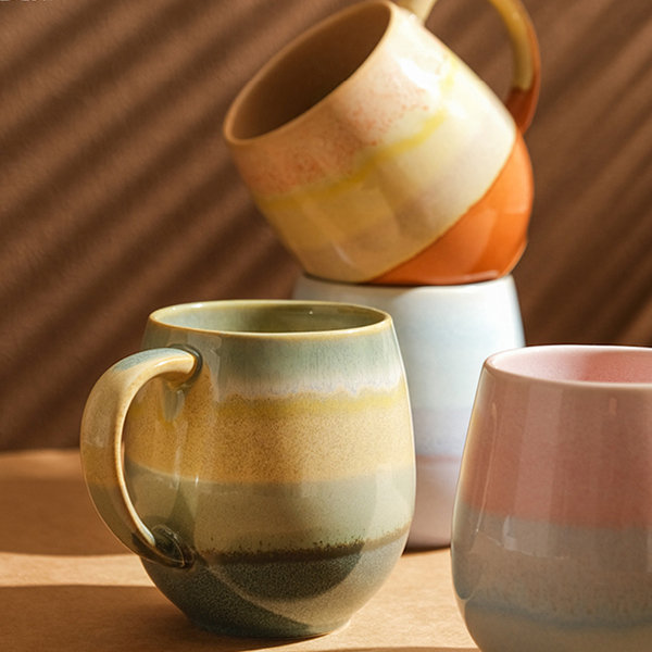 Pretty Ceramic Mug - Gradient Color - 4 Colors Available - Best Quality ...