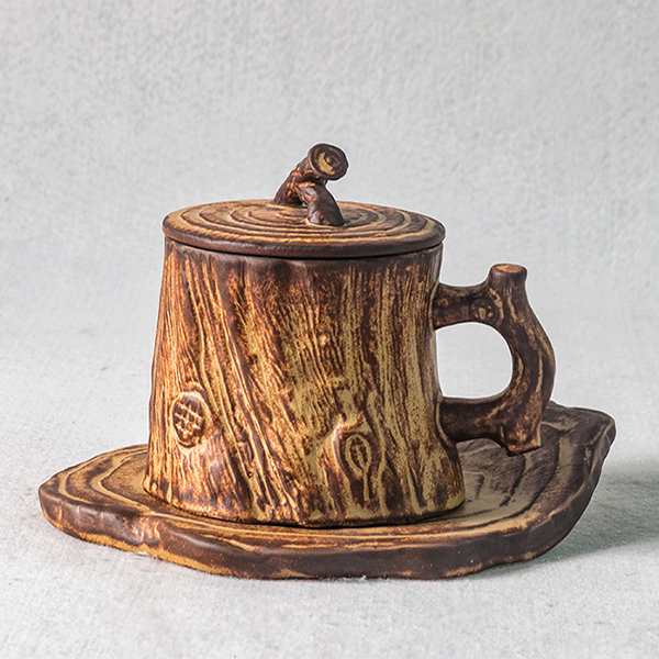 Tree Stump Look Mug - Best Quality Coffee
