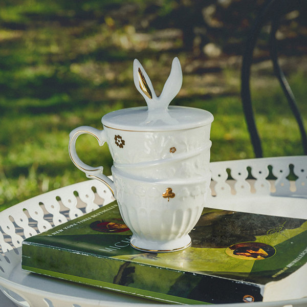 Embossed Coffee Mug With Lid - Best Quality Coffee