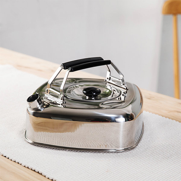 Japanese Square Kettle - Stainless Steel - 2 Sizes - Best Quality Coffee