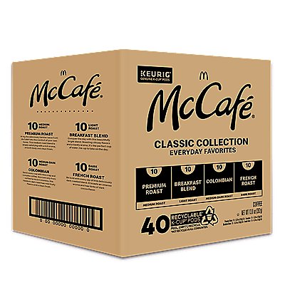 Mccafé Classic Collection Variety Pack K-Cup® Box 40 Ct Coffee - Kosher ...
