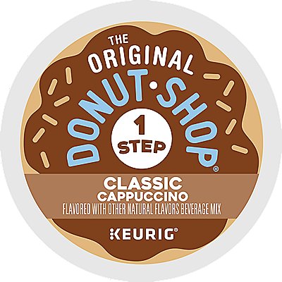 The Original Donut Shop Classic Cappuccino K-Cup® Box 10 Ct Coffee ...