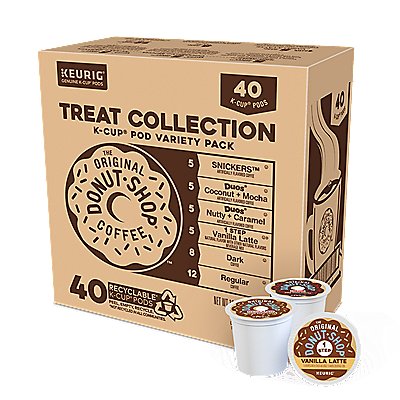 The Original Donut Shop Treat Collection Variety Pack K-Cup® Box 40 Ct ...