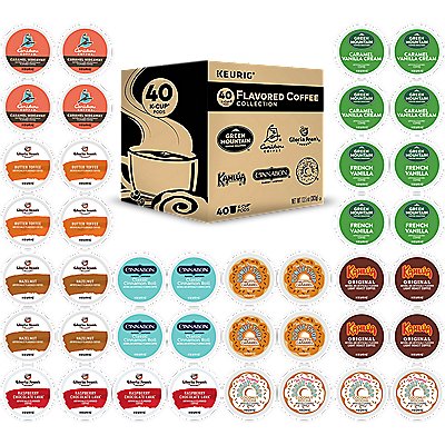 Keurig Flavored Coffee Collection Variety Pack K-Cup® Box 40 Ct ...