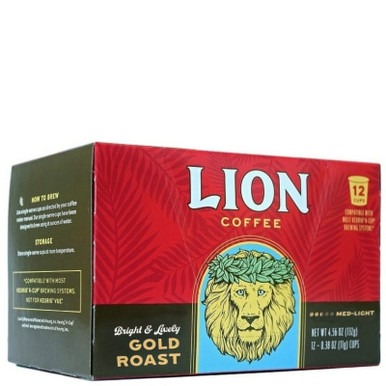 Lion Gold Roast Single Serve Coffee Pods - Best Quality Coffee