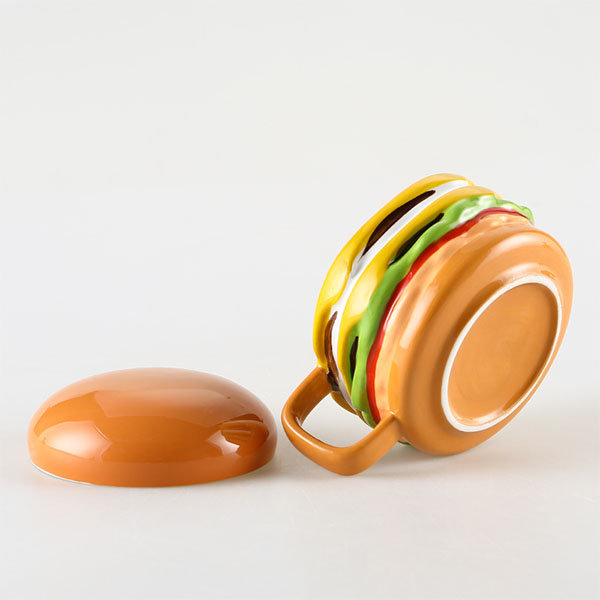 Cartoon Hamburger Mug - Ceramic - Best Quality Coffee