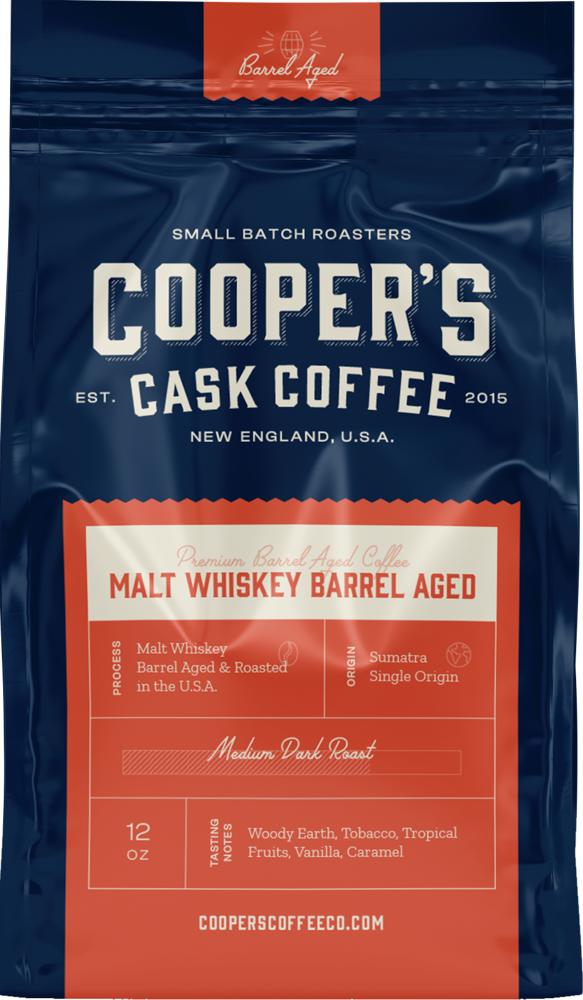 Malt Whiskey Barrel Aged Coffee - Best Quality Coffee