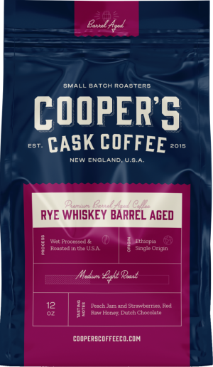 Rye Whiskey Barrel Aged Coffee - Best Quality Coffee