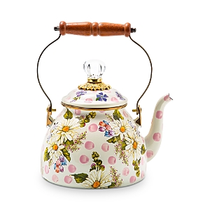 Mackenzie-Childs Wildflowers Enamel Tea Kettle, 2-Qt. - Best Quality Coffee