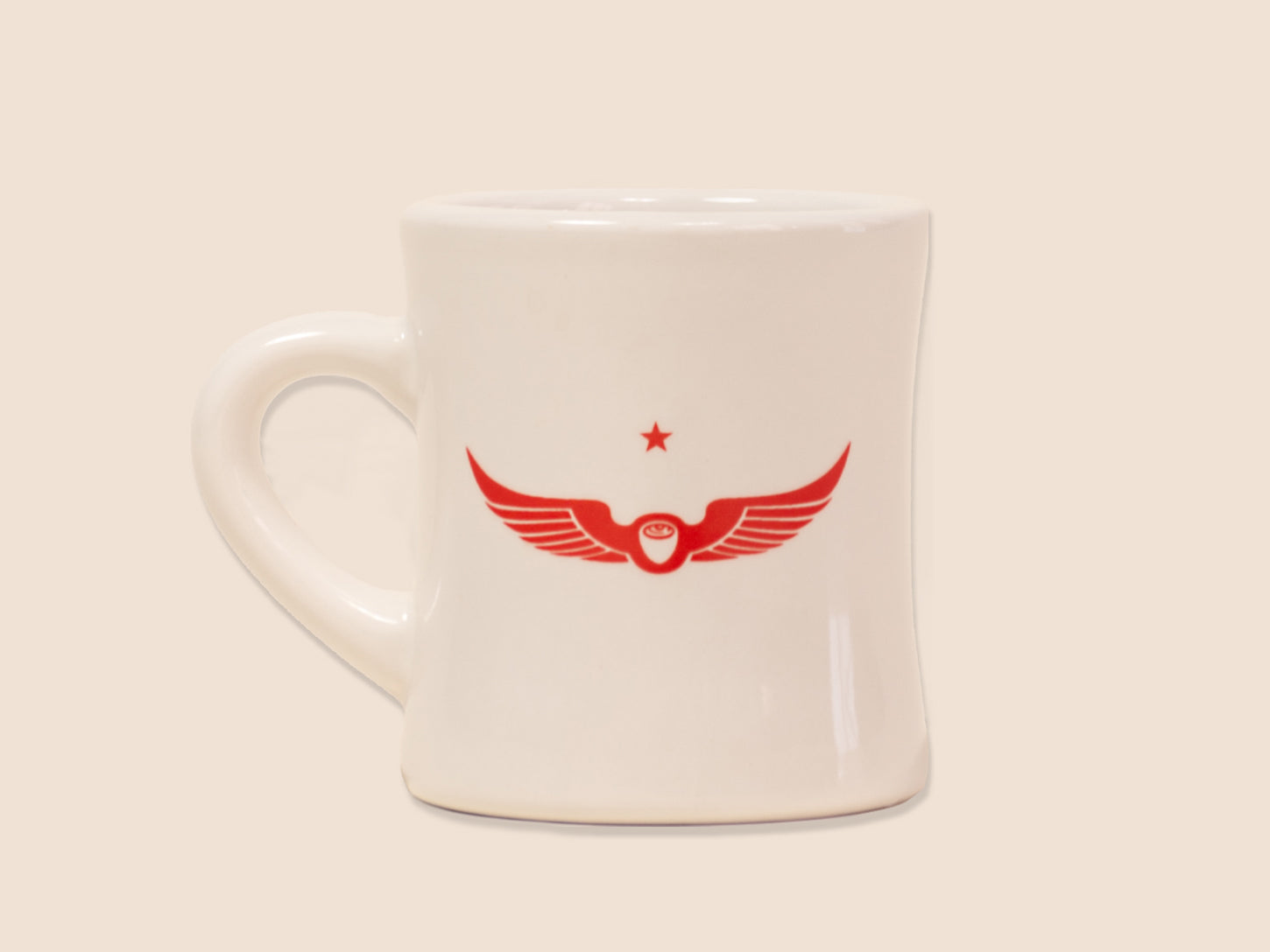 Diner Mug Red Wings - Best Quality Coffee