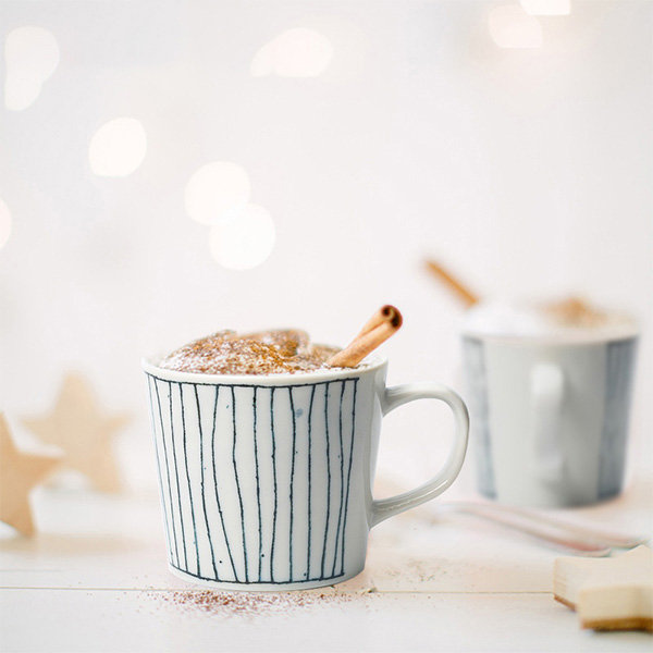 Simple Lines Ceramic Mug - Best Quality Coffee