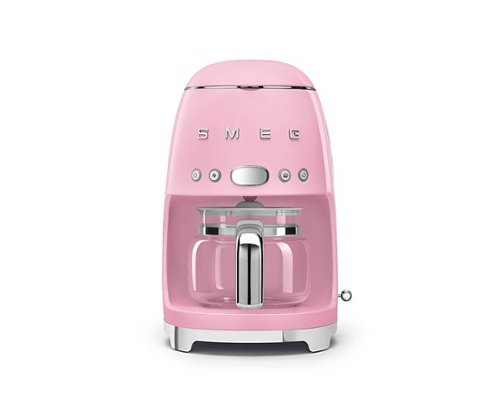 SMEG - DCF02 Drip 10-Cup Coffee Maker - Pink - Best Quality Coffee