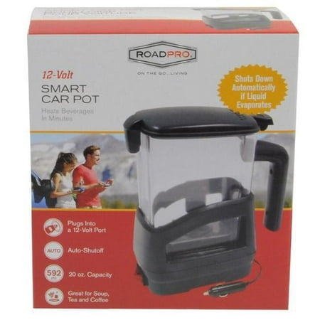 Roadpro 12v 13.5-ounce Smart Pot Ii RP5027S Electric Hot Pot Travel ...