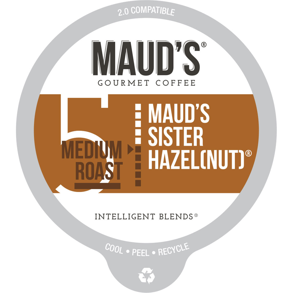Maud's Sweet Hazelnut Flavored Coffee Pods - 24ct - Best Quality Coffee