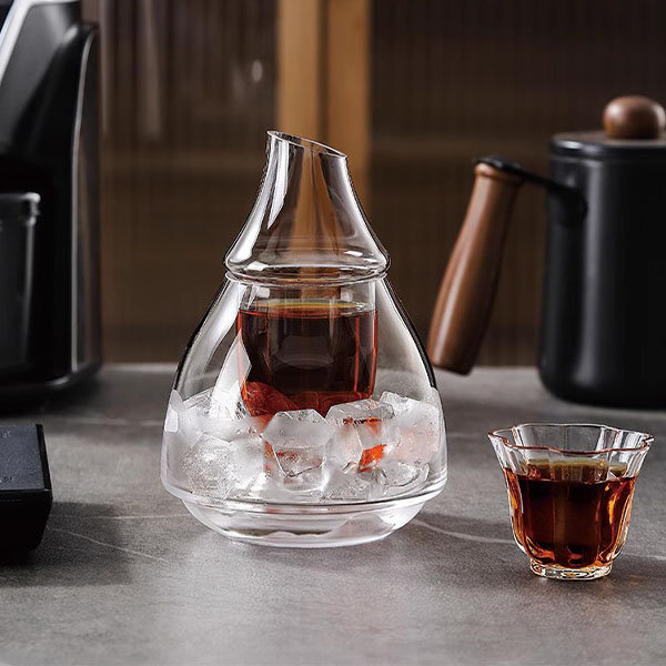 Double Glass Pour-Over Coffee Set - Elegant Pour-Over Experience ...