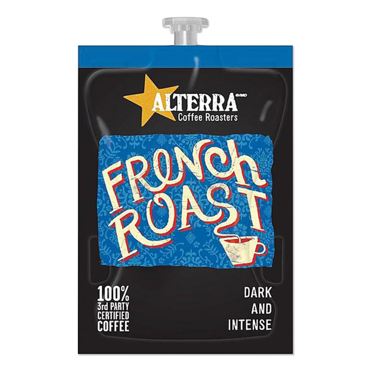 Alterra Coffee Freshpack Pods - French Roast - Dark Roast - 0.32 oz ...
