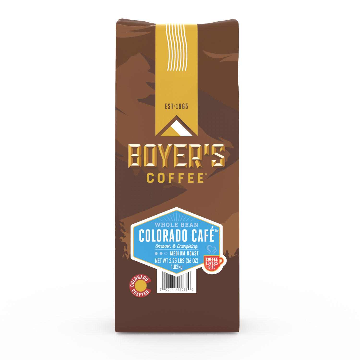 Boyer's Coffee Colorado Café Whole Bean (36 oz.) - Best Quality Coffee