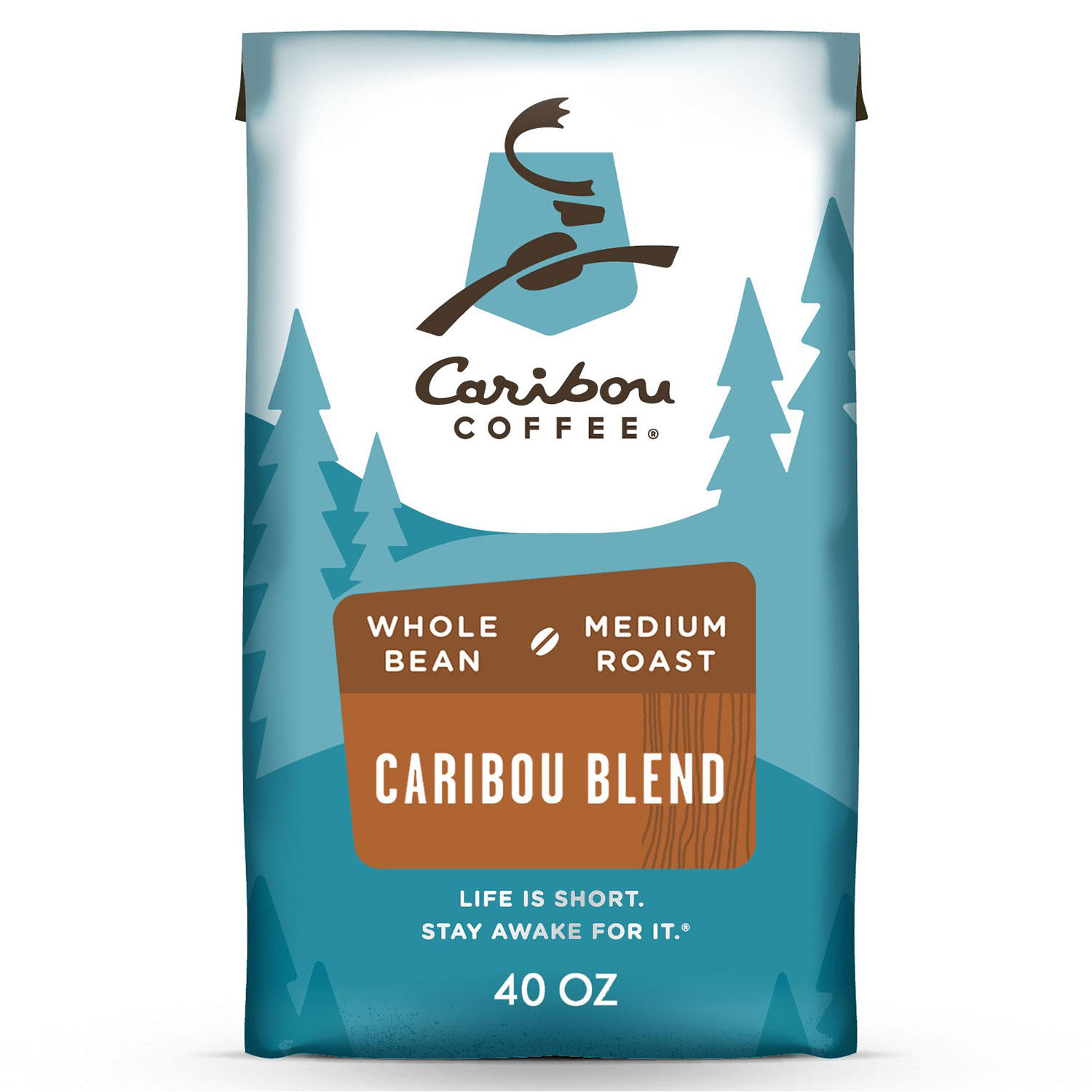Caribou Coffee Whole Bean, Caribou Blend (40 oz.) - Best Quality Coffee