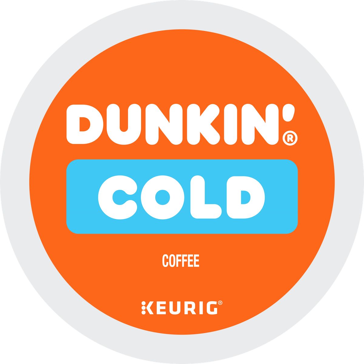 Dunkin' Cold Coffee K-Cup® Pods 22 Ct - Kosher Single Serve Pods - Best ...