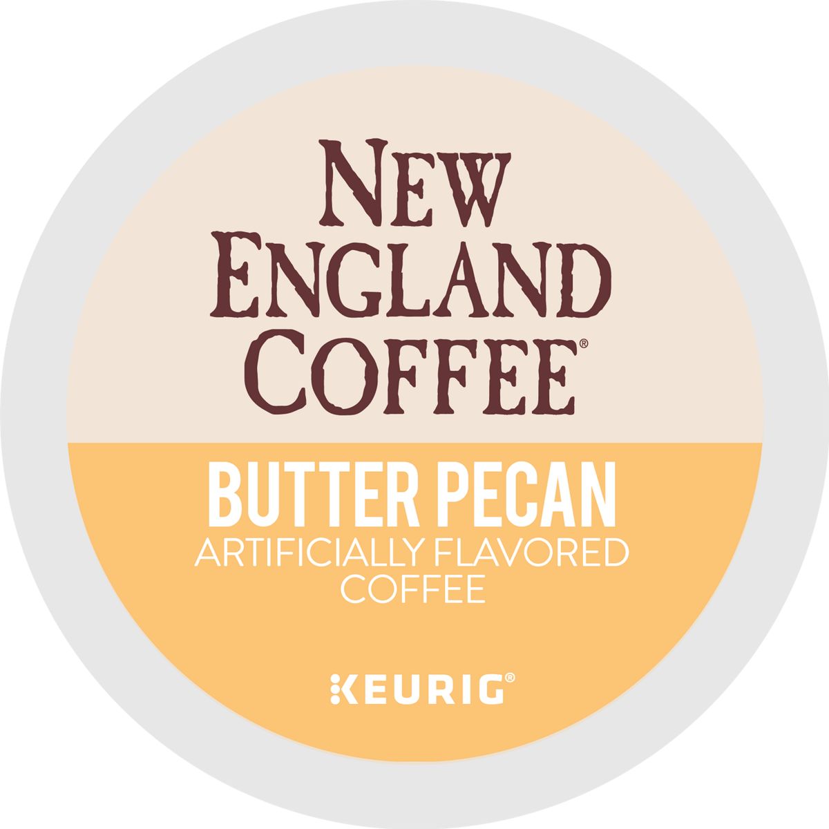 New England Coffee Butter Pecan Coffee K-Cup® Pods 24 Ct - Kosher ...