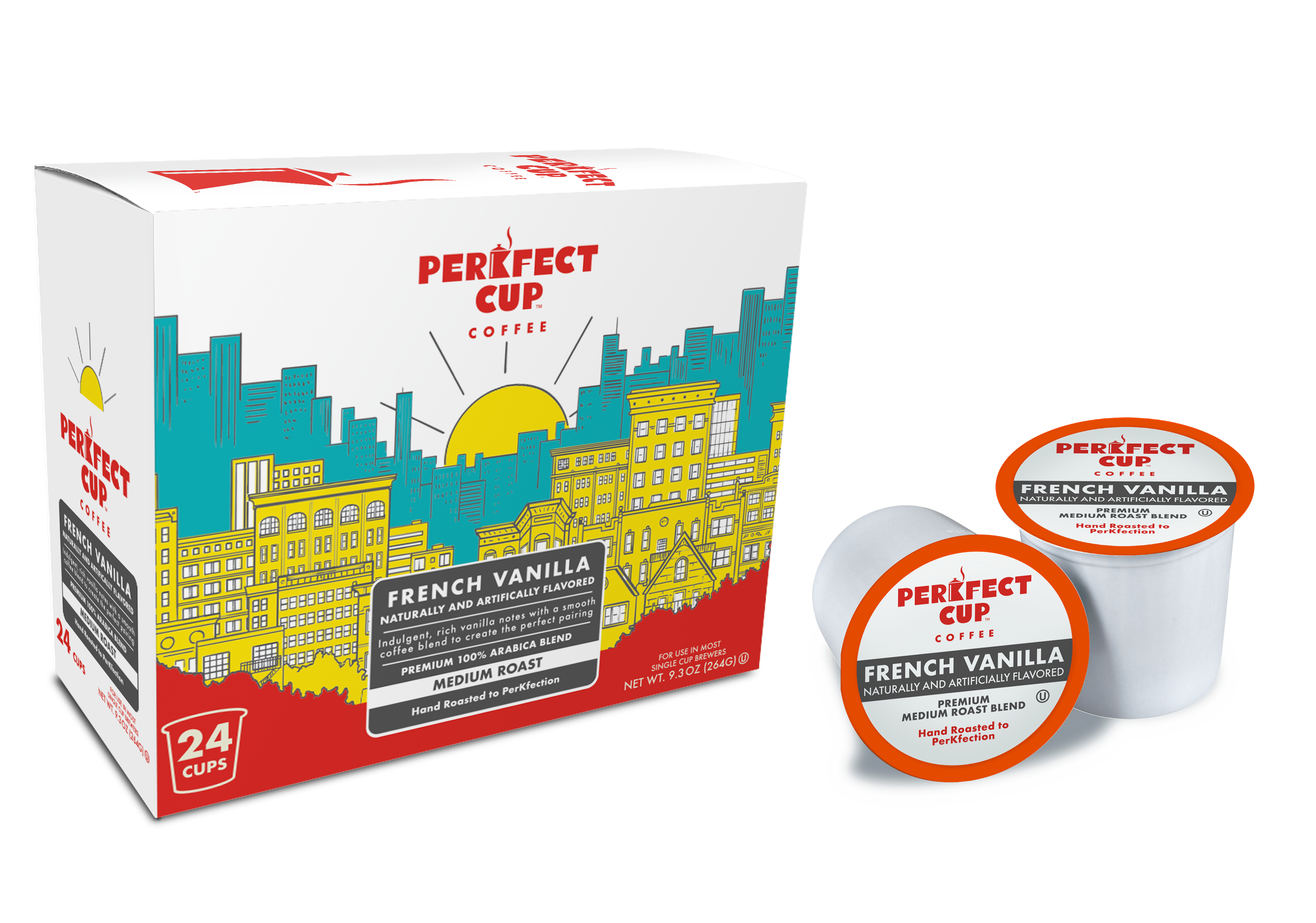 PerKfect Cup Coffee, Pod, French Vanilla, 24ct - Best Quality Coffee