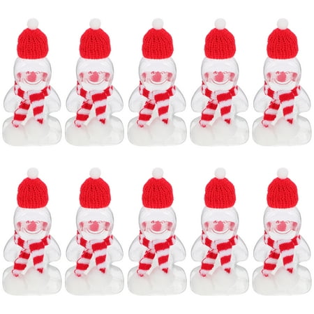 Gingerbread Man Drink Bottle Bulb Candy Container Juice Bottles with ...