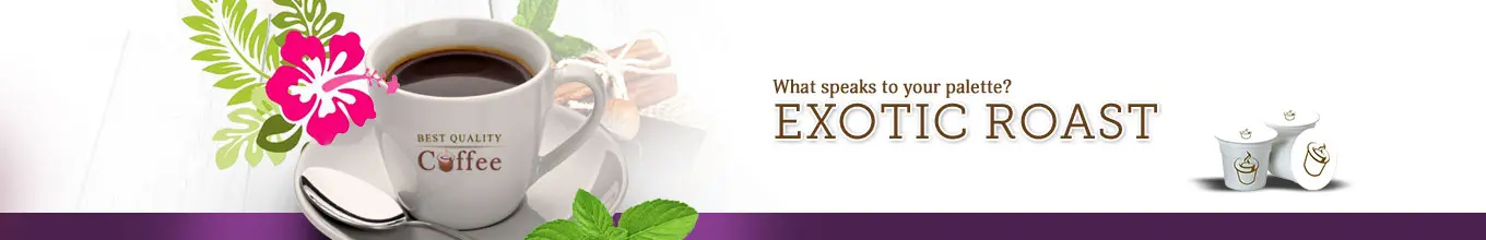Exotic Coffee - K cups® , Coffee Pods, and Roasted Coffee - Best ...